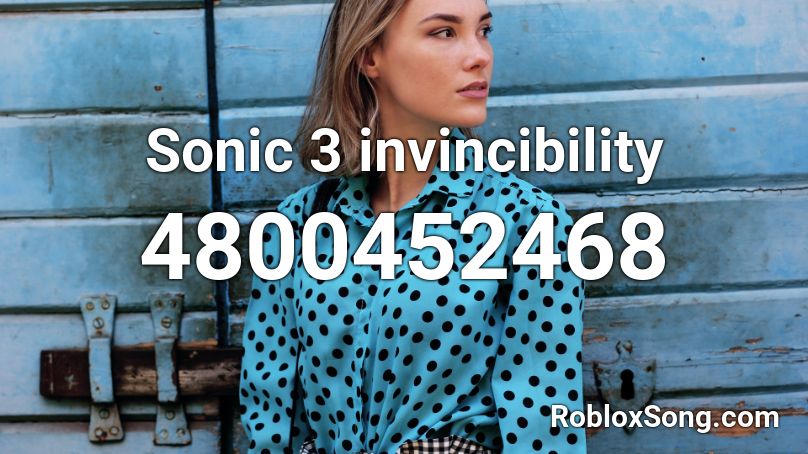 Sonic 3 invincibility Roblox ID - Roblox music codes