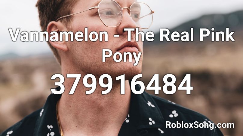 Vannamelon - The Real Pink Pony Roblox ID - Roblox music codes