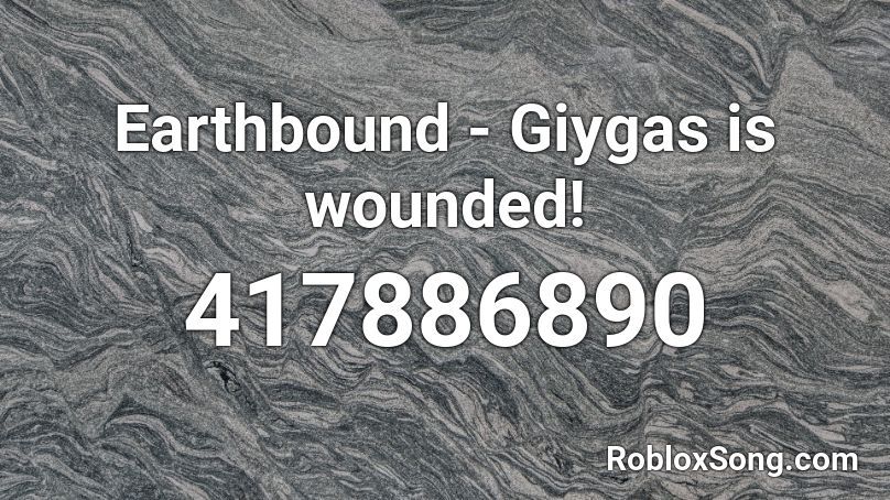 Earthbound - Giygas is wounded! Roblox ID - Roblox music codes